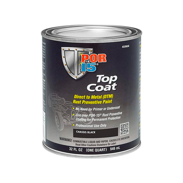 POR-15 Paint POR-15 Safety Red Top Coat Paint - 32oz Direct To Metal ...